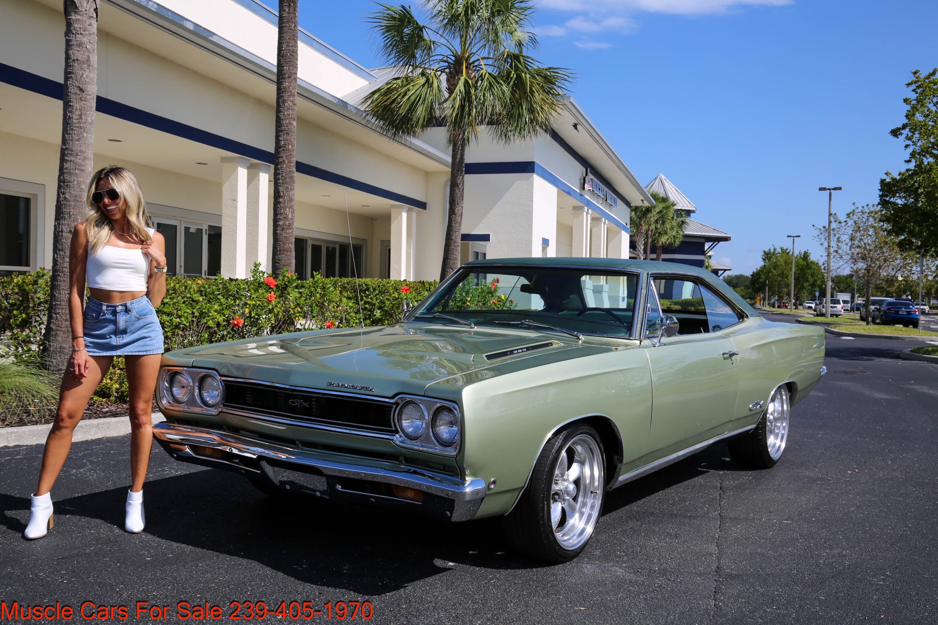 Used 1968 Plymouth Satellite Sport Coupe 2 Dr V8 Auto GTX Badged For ...